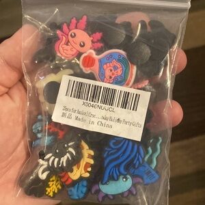 CROCS | Other | 25 Piece Axolotl Croc Charms | Poshmark